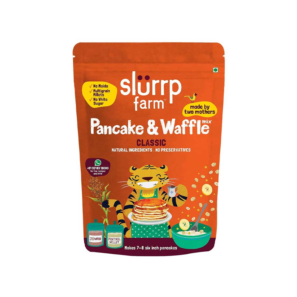 Slurrp Farm Classic Millet Pancake Mix 150g – Chennai Grocers