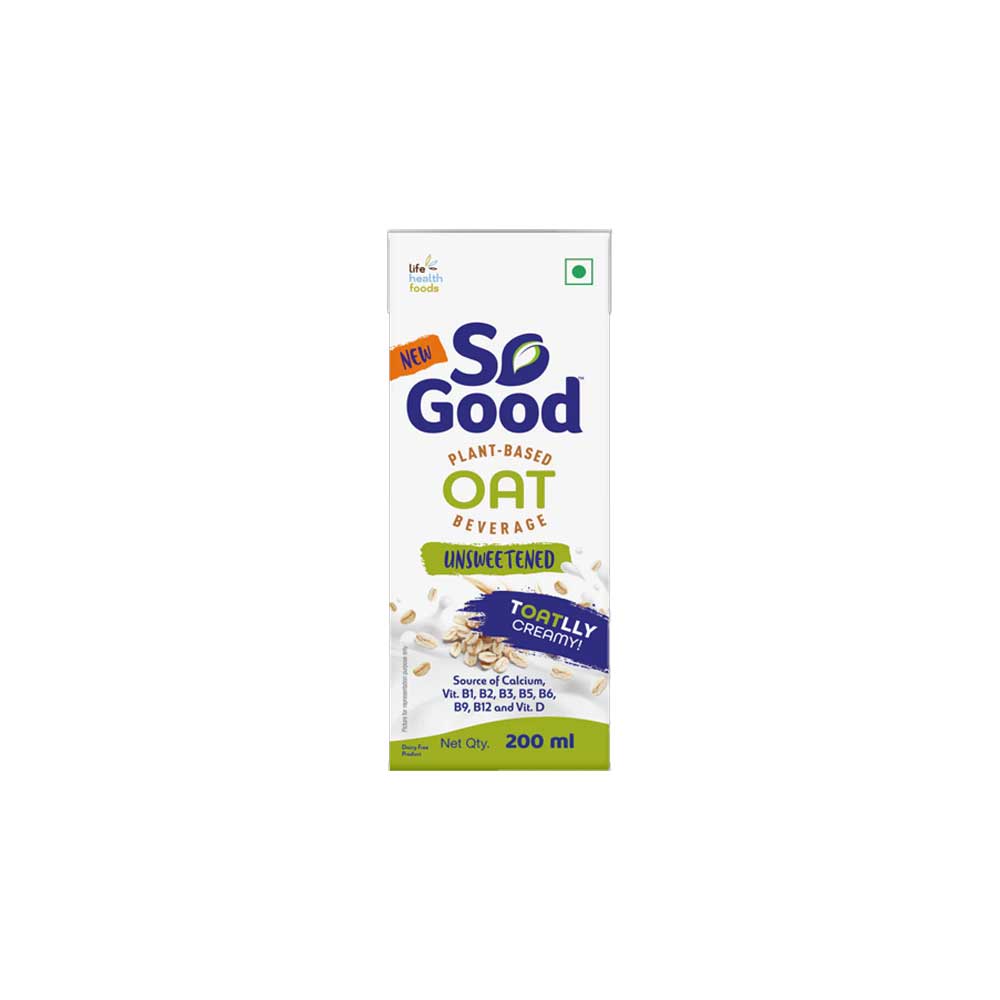 So Good Oat Unsweetened 200ML – Chennai Grocers- Everyday Gourmet
