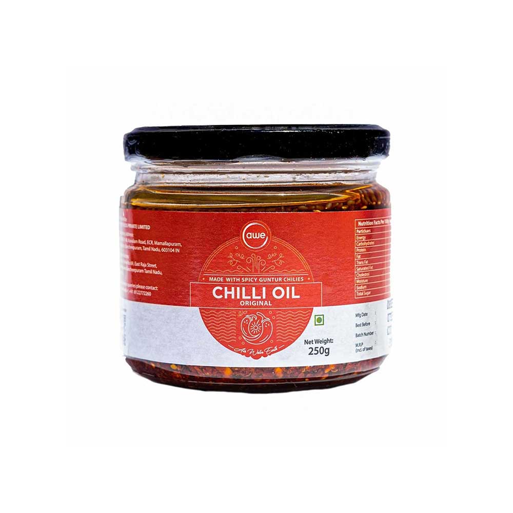 Awe Original Chilli Oil 250g – Chennai Grocers