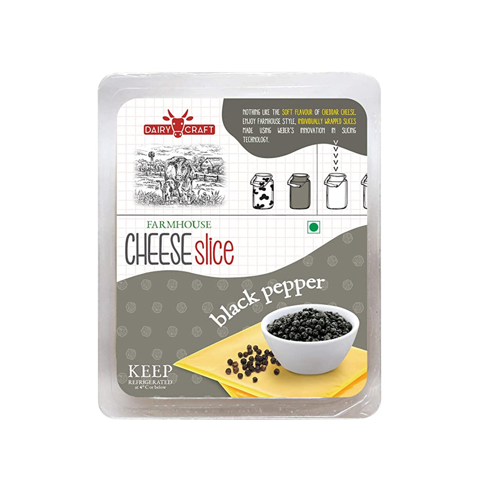 Dc Cheese Slice Black Pepper 200G – Chennai Grocers