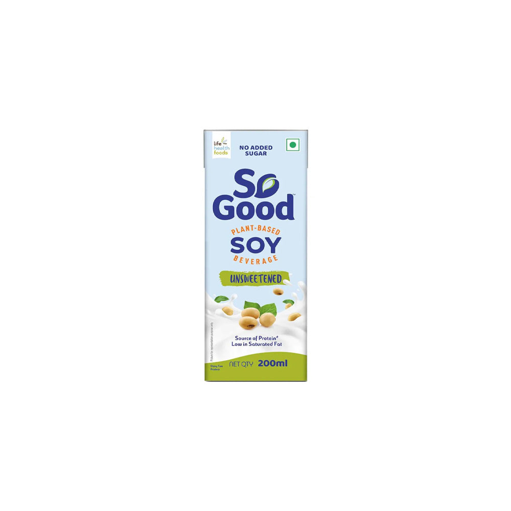 So Good Soy Unsweetened 200ml – Chennai Grocers